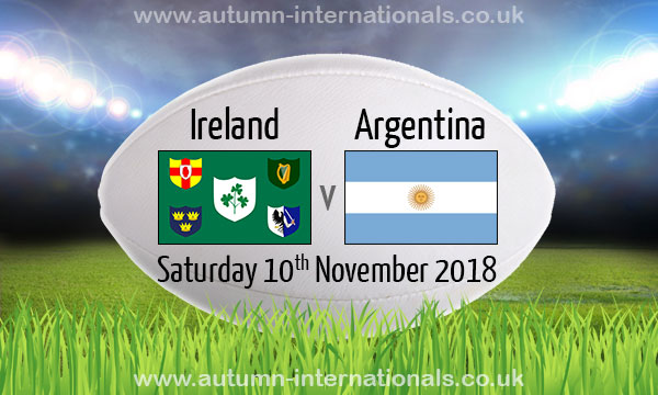 Ireland 28-17 Argentina | Autumn International | 10 Nov 2018