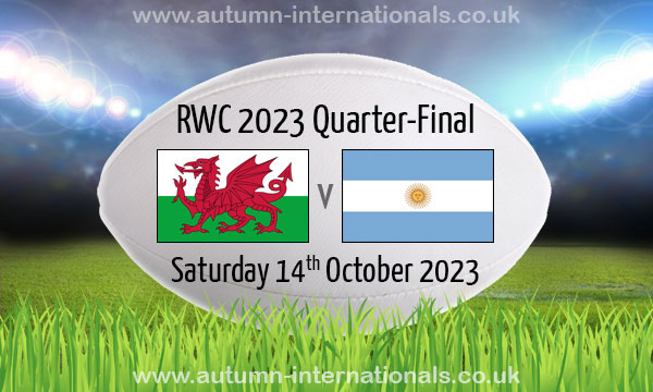 Wales 17-29 Argentina | Rugby World Cup Quarter-Final | 14 Oct 2023