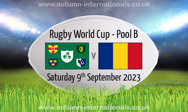 Ireland 82-8 Romania | Rugby World Cup | 9 Sep 2023
